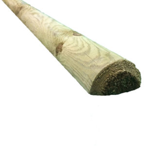 Half Round Post 1.65m x 100x50mm | Lemon Fencing | Specialist in Essex