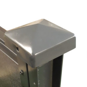 DURAPOST POST CAP ANTHRACITE GREY | Lemon Fencing | Specialist in Essex